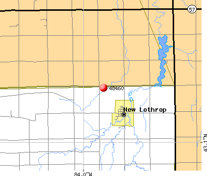 48460 Zip Code (New Lothrop, Michigan) Profile - homes, apartments ...