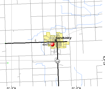 48471 Zip Code (Sandusky, Michigan) Profile - homes, apartments, schools, population, income ...