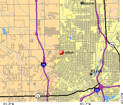 48504 Zip Code (Flint, Michigan) Profile - homes, apartments, schools ...
