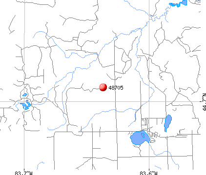 48705 Zip Code (Michigan) Profile - homes, apartments, schools ...