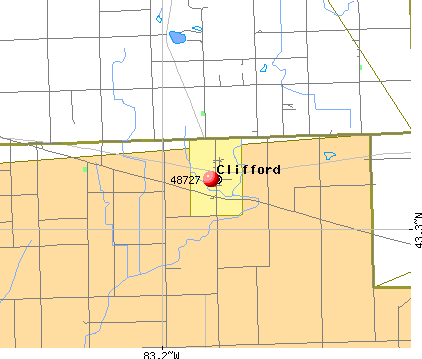 48727 Zip Code (Clifford, Michigan) Profile - homes, apartments ...