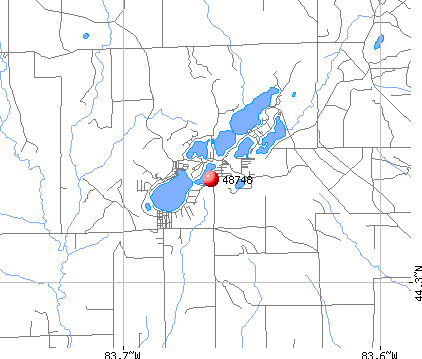 48748 Zip Code (Michigan) Profile - homes, apartments, schools ...