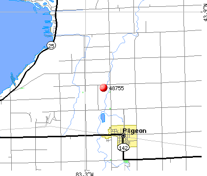 48755 Zip Code (Pigeon, Michigan) Profile - homes, apartments, schools ...