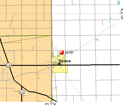 48757 Zip Code (Reese, Michigan) Profile - homes, apartments, schools ...