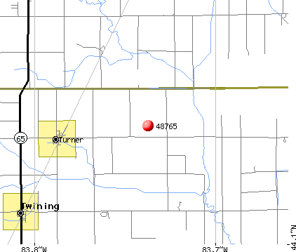 48765 Zip Code (Turner, Michigan) Profile - homes, apartments, schools ...