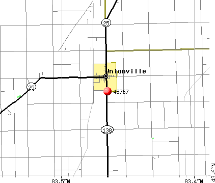 48767 Zip Code (Unionville, Michigan) Profile - homes, apartments ...