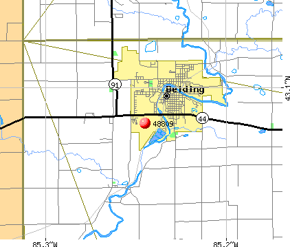 48809 Zip Code (Belding, Michigan) Profile - homes, apartments, schools ...