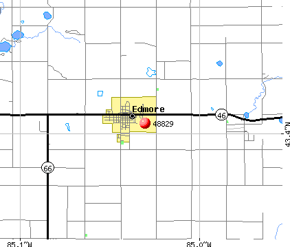 48829 Zip Code (Edmore, Michigan) Profile - homes, apartments, schools ...