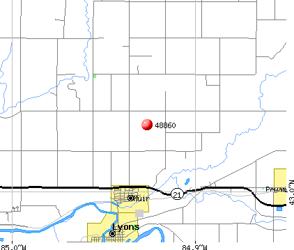 48860 Zip Code (Muir, Michigan) Profile - homes, apartments, schools ...