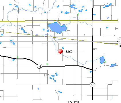 48865 Zip Code (Michigan) Profile - homes, apartments, schools ...