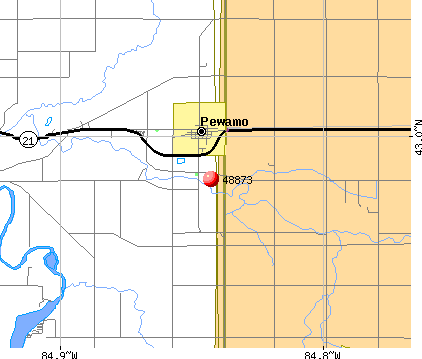 48873 Zip Code (Pewamo, Michigan) Profile - homes, apartments, schools ...