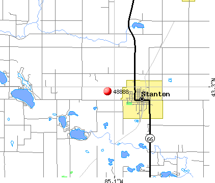 48888 Zip Code (Stanton, Michigan) Profile - homes, apartments, schools ...