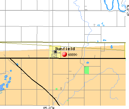 48890 Zip Code (Sunfield, Michigan) Profile - homes, apartments ...
