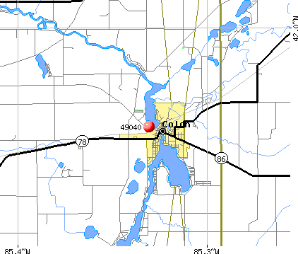 49040 Zip Code (Colon, Michigan) Profile - homes, apartments, schools ...
