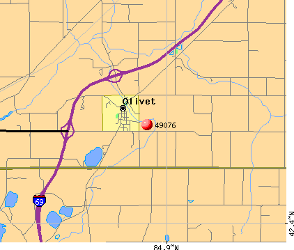 49076 Zip Code (Olivet, Michigan) Profile - homes, apartments, schools ...