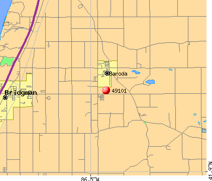 49101 Zip Code (Baroda, Michigan) Profile - homes, apartments, schools ...