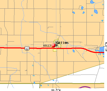49113 Zip Code (Galien, Michigan) Profile - homes, apartments, schools ...