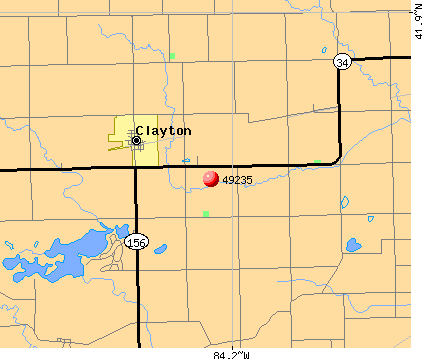 49235 Zip Code (Clayton, Michigan) Profile - homes, apartments, schools ...
