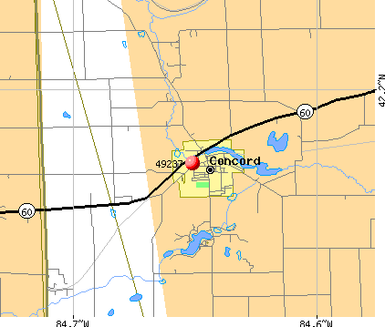 49237 Zip Code (Concord, Michigan) Profile - homes, apartments, schools ...