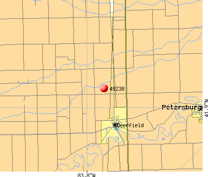 49238 Zip Code (Deerfield, Michigan) Profile - homes, apartments ...