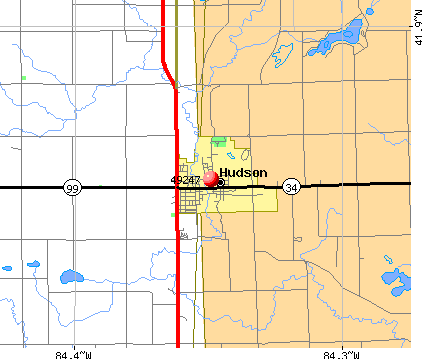 49247 Zip Code (Hudson, Michigan) Profile - homes, apartments, schools ...