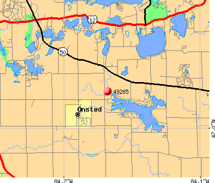 49265 Zip Code (Onsted, Michigan) Profile - homes, apartments, schools ...