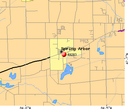 49283 Zip Code (Spring Arbor, Michigan) Profile - homes, apartments ...