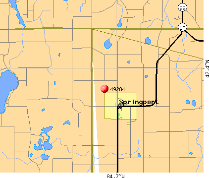 49284 Zip Code (Springport, Michigan) Profile - homes, apartments ...