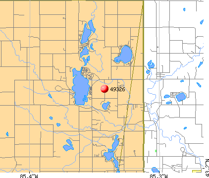 49326 Zip Code (Michigan) Profile - homes, apartments, schools ...