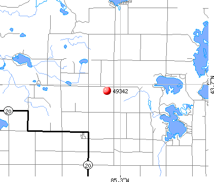 49342 Zip Code (Michigan) Profile - homes, apartments, schools ...