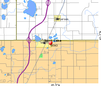 49343 Zip Code (Sand Lake, Michigan) Profile - homes, apartments ...