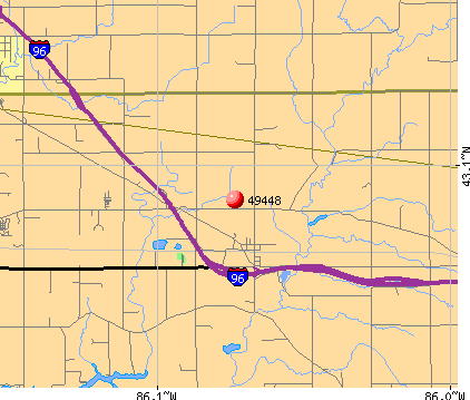 49448 Zip Code (Michigan) Profile - homes, apartments, schools ...