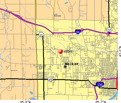 49544 Zip Code (Walker, Michigan) Profile - homes, apartments, schools ...