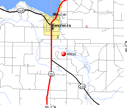 49616 Zip Code (Benzonia, Michigan) Profile - homes, apartments ...