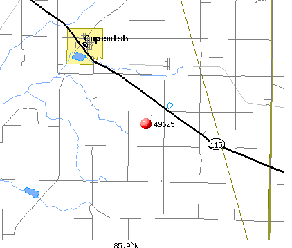 49625 Zip Code (Copemish, Michigan) Profile - homes, apartments ...