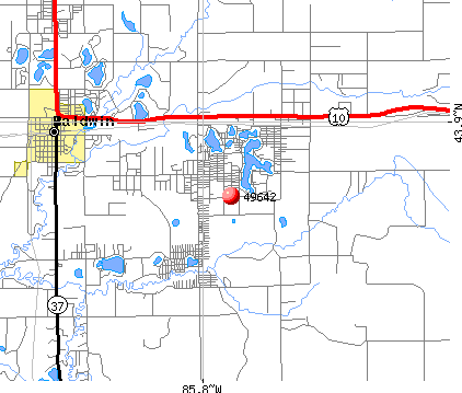 49642 Zip Code (Michigan) Profile - homes, apartments, schools ...