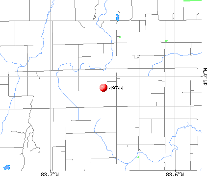 49744 Zip Code (Michigan) Profile - homes, apartments, schools ...
