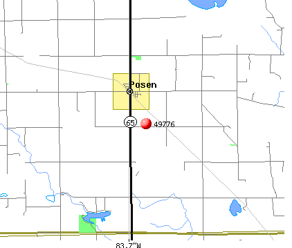 49776 Zip Code (Posen, Michigan) Profile - homes, apartments, schools ...