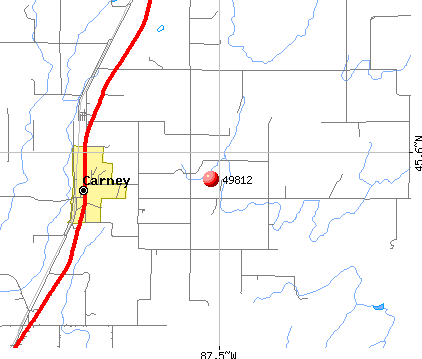 49812 Zip Code (Carney, Michigan) Profile - homes, apartments, schools ...