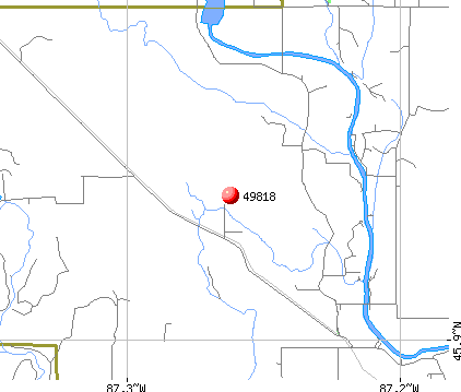 49818 Zip Code (Michigan) Profile - homes, apartments, schools ...