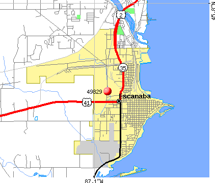 49829 Zip Code (Escanaba, Michigan) Profile - homes, apartments ...