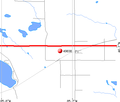 49838 Zip Code (Michigan) Profile - homes, apartments, schools ...
