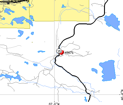 49871 Zip Code (Palmer, Michigan) Profile - homes, apartments, schools ...