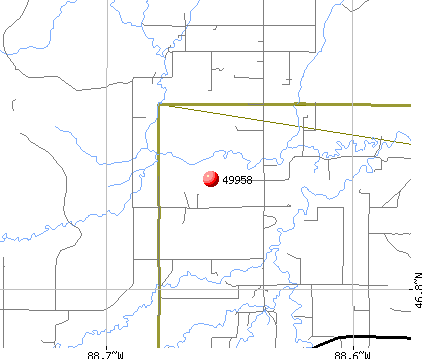 49958 Zip Code (Michigan) Profile - homes, apartments, schools ...