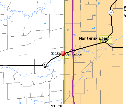 50033 Zip Code (Bevington, Iowa) Profile - homes, apartments, schools ...