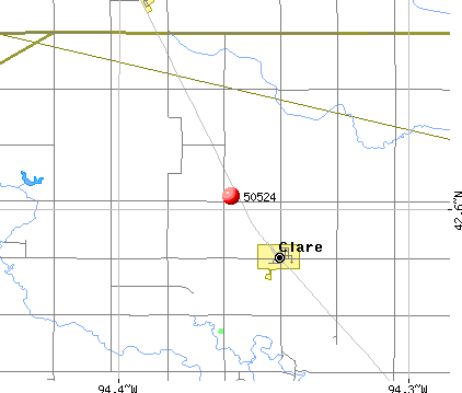 50524 Zip Code (Clare, Iowa) Profile - homes, apartments, schools ...