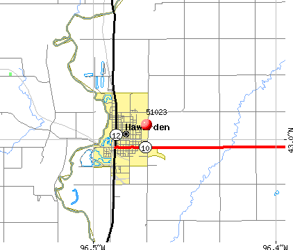 51023 Zip Code (Hawarden, Iowa) Profile - homes, apartments, schools ...