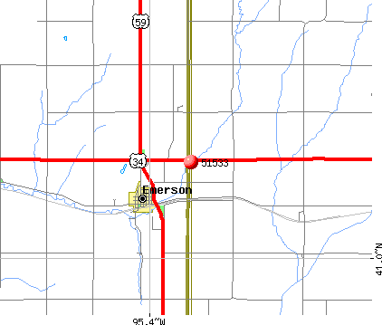 51533 Zip Code (Emerson, Iowa) Profile - homes, apartments, schools ...