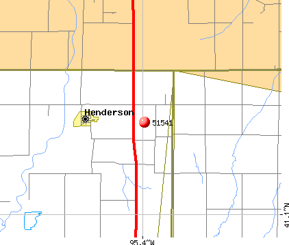 51541 Zip Code (Henderson, Iowa) Profile - homes, apartments, schools ...
