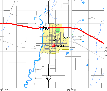 51566 Zip Code (Red Oak, Iowa) Profile - homes, apartments, schools ...